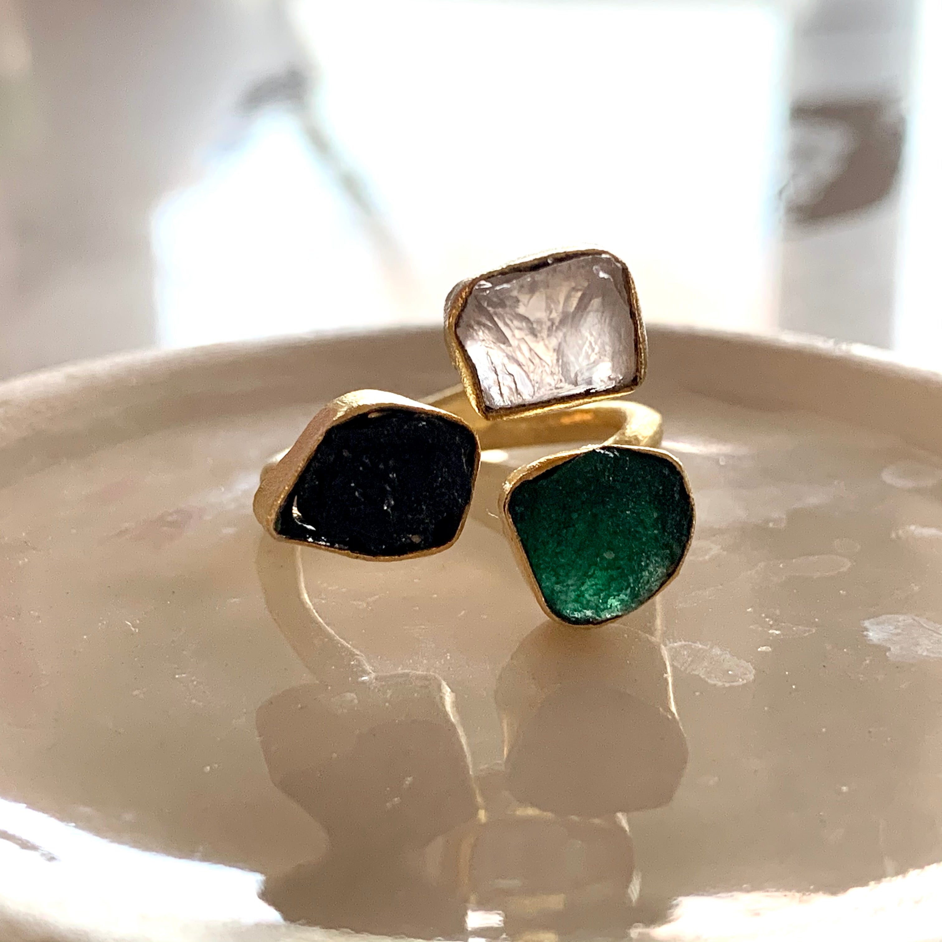 Raw Tourmaline Rose